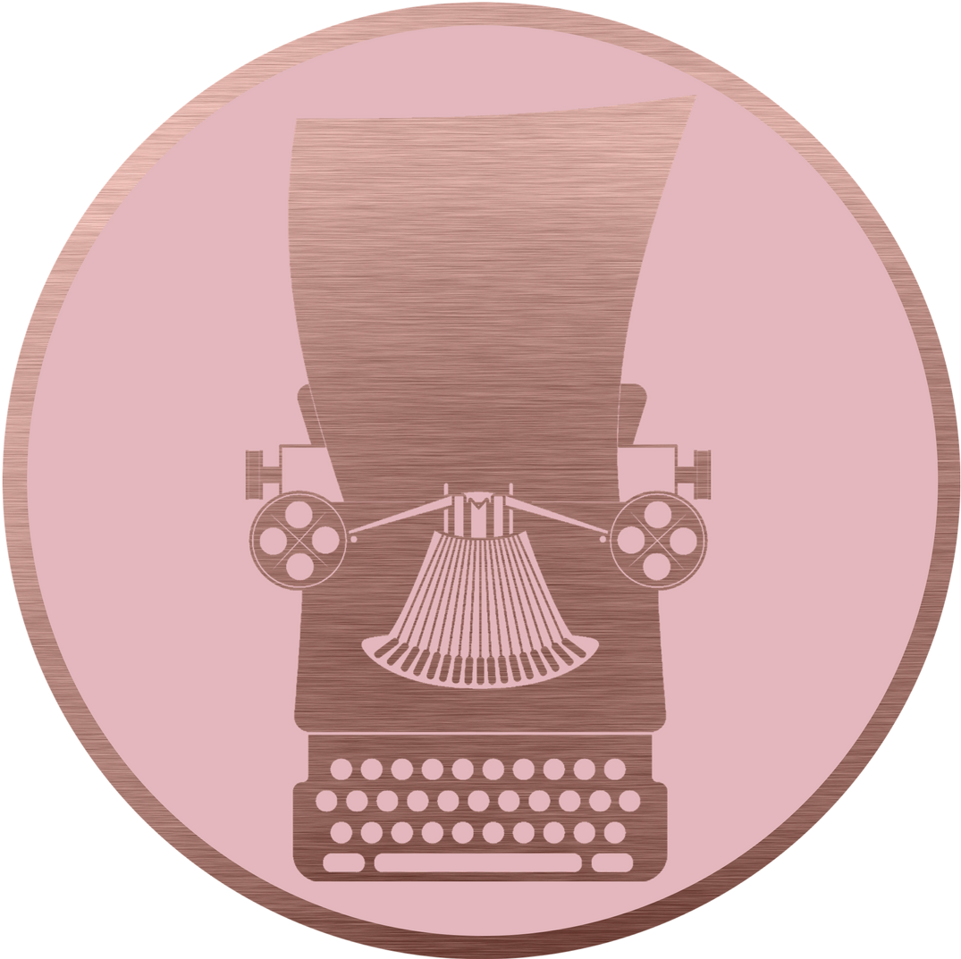 The Write Copy Girl - Typewriter Silhouette Vector - Free Transparent ...