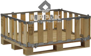 Pallet Collars - Wooden Cage Pallets - Free Transparent PNG Download ...