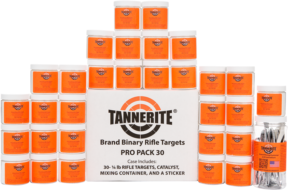 Tannerite Pro Pack 30 1/4-lb Binary Exploding Explosive - Tannerite ...