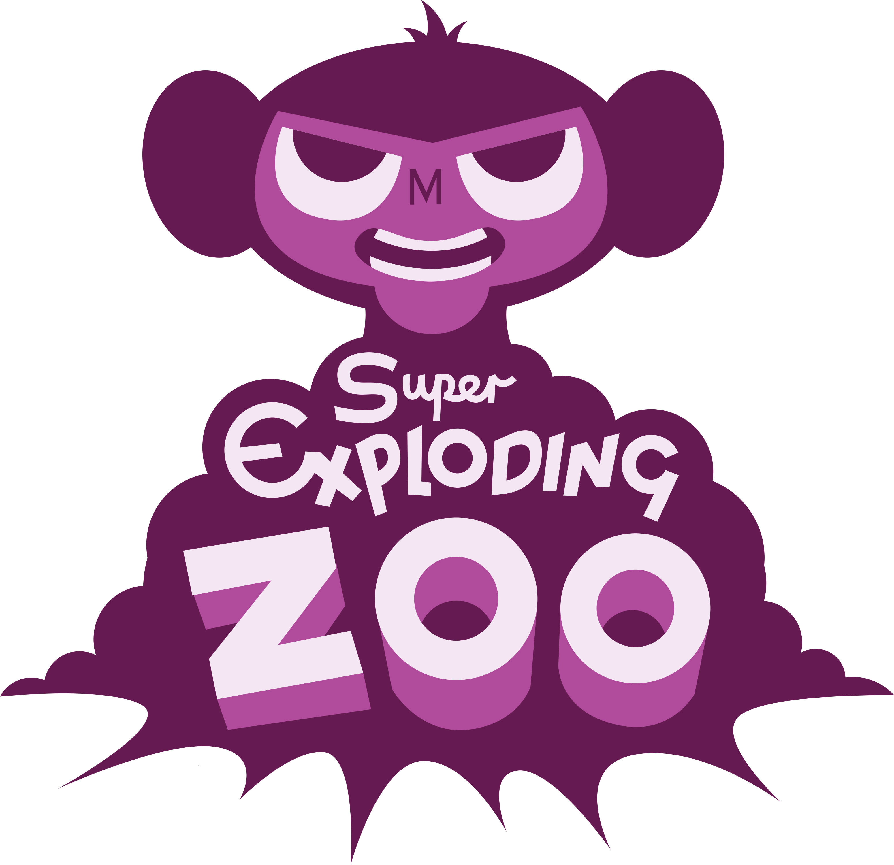 Logo - Super Exploding Zoo Ps4 - Free Transparent PNG Download - PNGkey