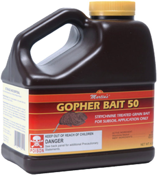 Martins Gopher Bait - Gopher Bait 50 Strychnine - Free Transparent PNG ...