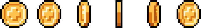 26-color - Pixel Art Coin Animation - Free Transparent PNG Download ...