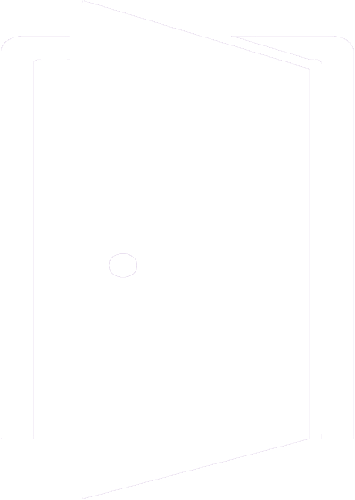 Icon Of An Open Door - Monochrome - Free Transparent PNG Download - PNGkey