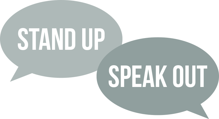 April 5 Stand Up, Speak Out - Stand Up Speak Up Png - Free Transparent ...