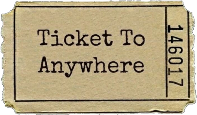Download Ticket To Unknown Destination PNG Image with No Background ...