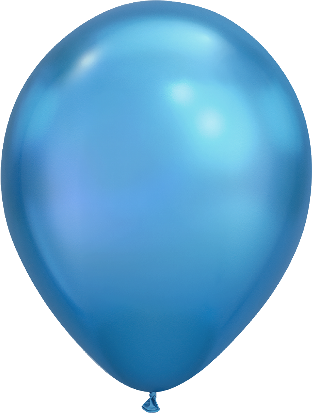 Download Chrome Blue - Single Blue Balloon Png PNG Image with No ...