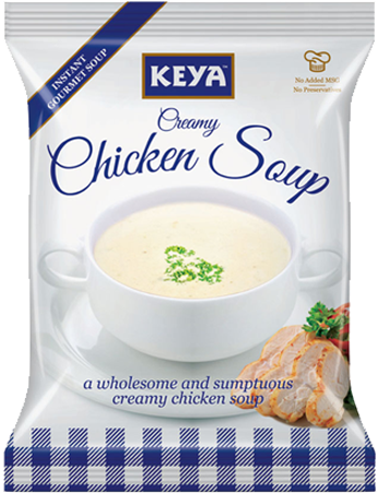 Download Creamy Chicken Soup - Keya Soups PNG Image with No Background ...