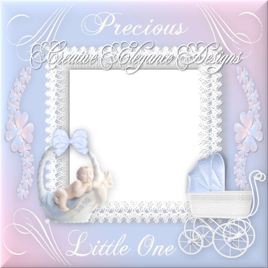 Sweet Baby Girl Frame - Photoshop Transparent Frames Baby - Free ...