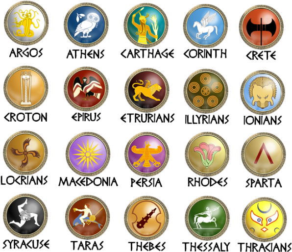 Download Ancient Greece City-state Symbols - Polis Ancient Greece ...