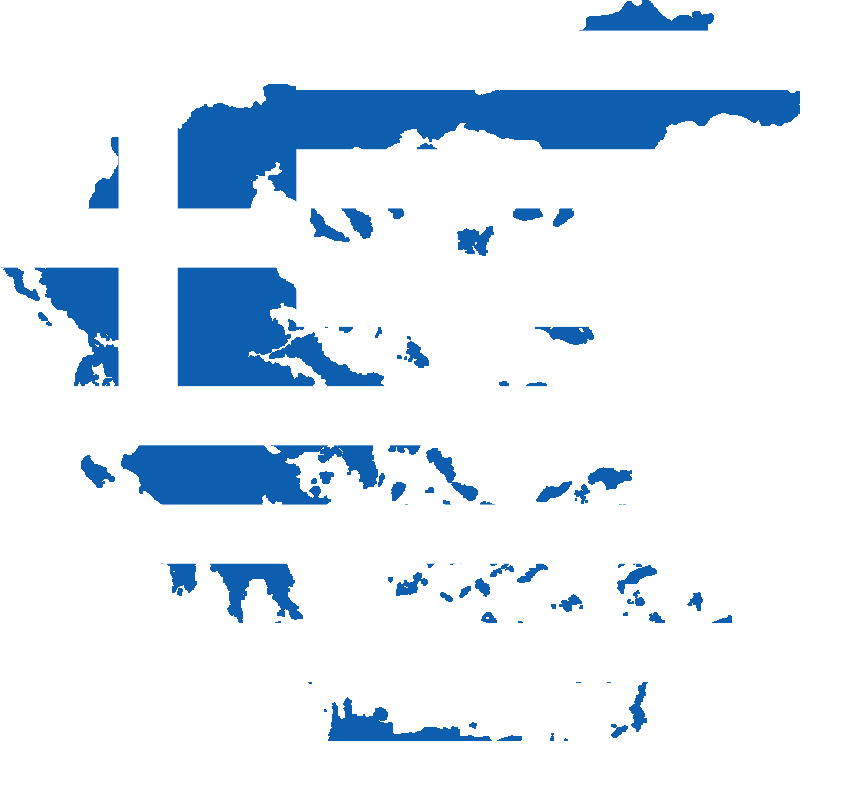 Download Flag Map Of Greece - Greece Map PNG Image with No Background ...