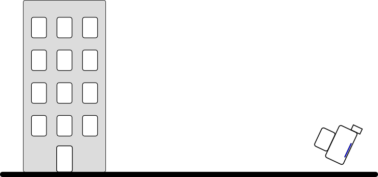 La Cámara Al Apuntar Hacia Arriba Hará Que La Foto - Objeto Cayendo De ...