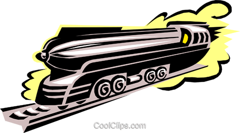 Download Speeding Train - Speeding Train Clip Art PNG Image with No ...