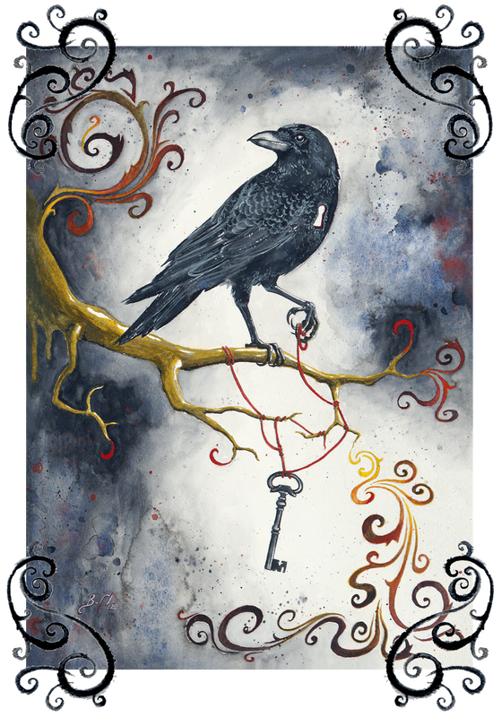 Download Clockwork Art - Braden Duncan - Home - Common Raven PNG Image ...
