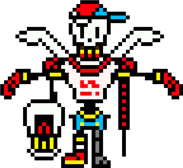 File History - Sans And Papyrus Sprite - Free Transparent PNG Download ...