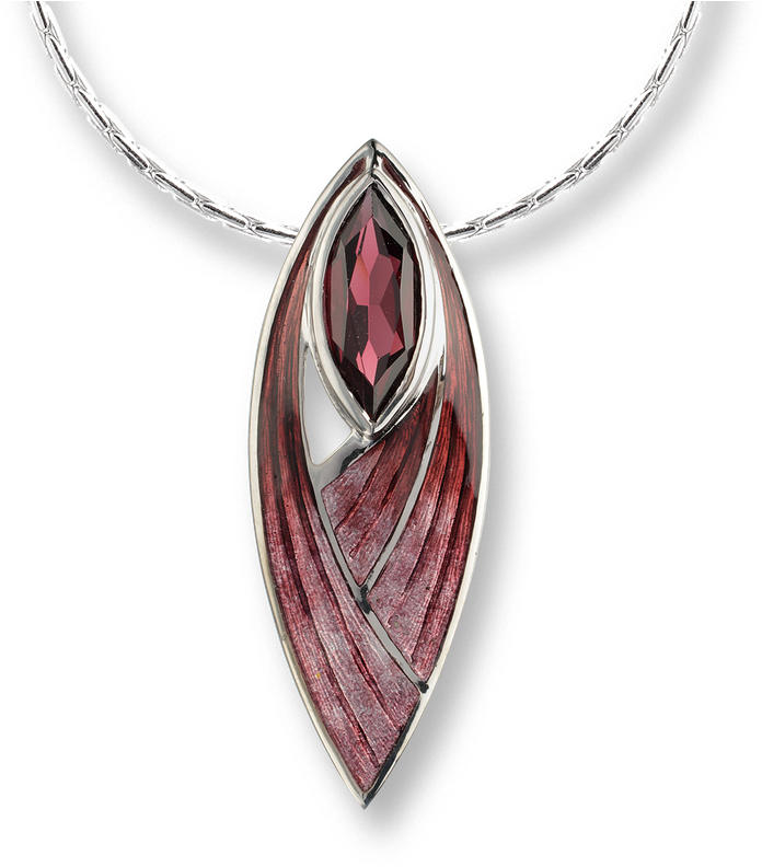 Download Nicole Barr Designs Sterling Silver Pinnacle Necklace-lavendar ...