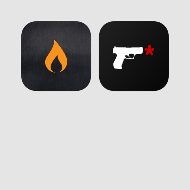 Gun And Pyro Kit On The App Store - Graphic Design - Free Transparent PNG Download - PNGkey