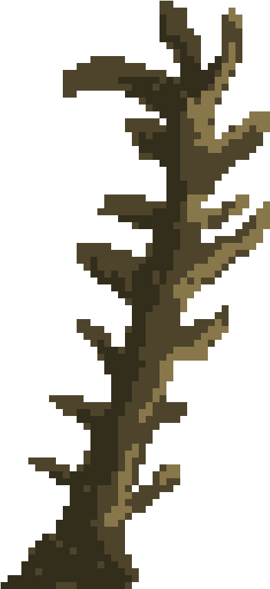 Dead Tree - Dead Tree Pixel Art - Free Transparent PNG Download - PNGkey