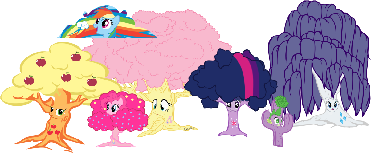 Download Pony Trees - My Little Pony Tree PNG Image with No Background ...