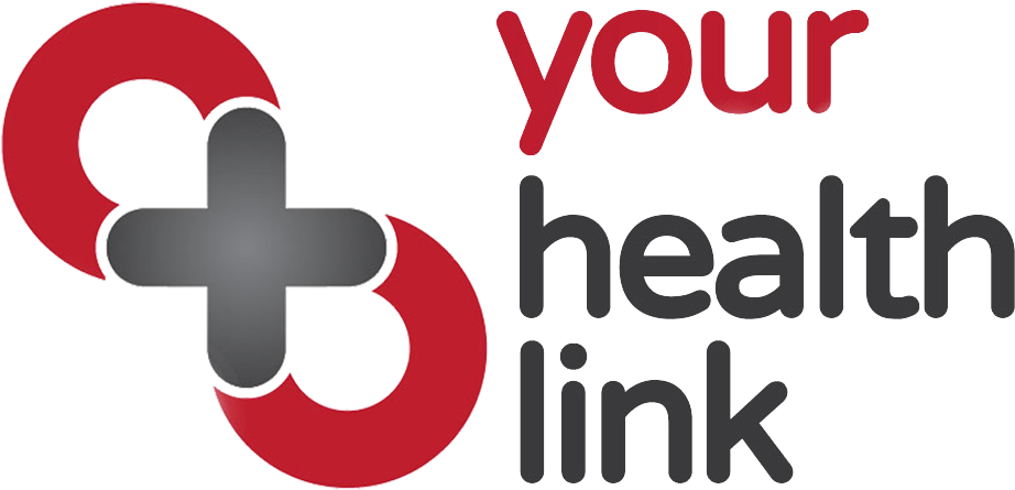 Download Your Health Link Stacked Logo - Graphic Design PNG Image with ...