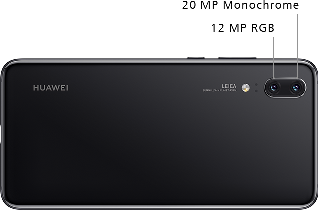 Download Huawei P20 Rear Side View Showing Leica Triple Camera - Huawei ...