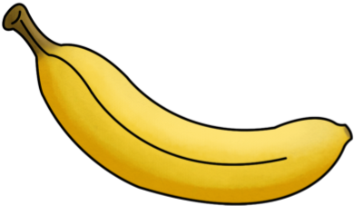 Download Yellow Banana - Cartoon Pictures Of Yellow Objects PNG Image ...