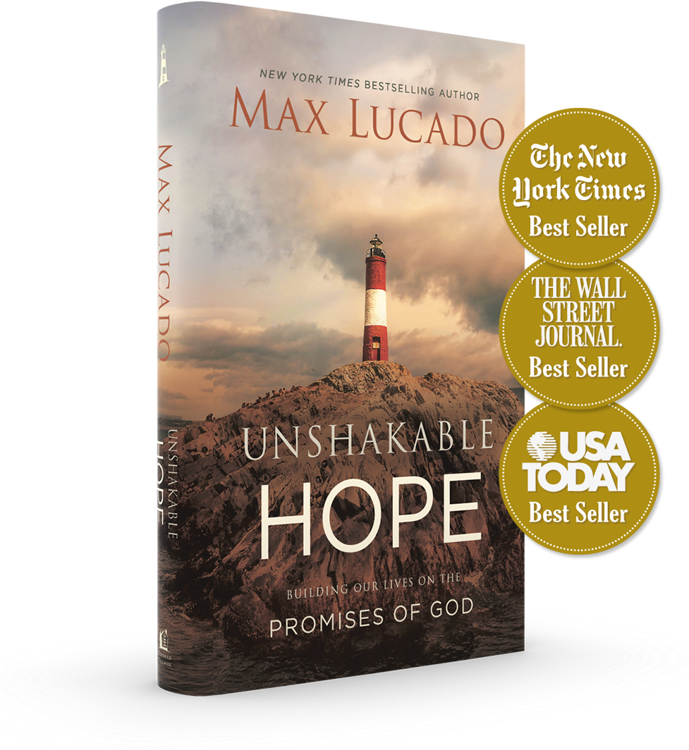 Download Unshakable Hope By Max Lucado - Max Lucado Unshakable Hope PNG ...