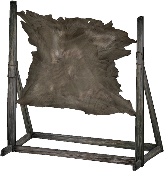 Download Tanningrack - Skyrim Tanning Rack PNG Image with No Background ...