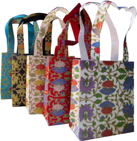 Download Mini Gift Bags Pack Of - Tote Bag PNG Image with No Background ...