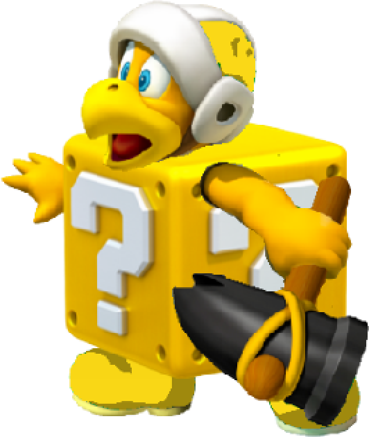 Download Question Mark Bro - Super Mario Bros. Mini Question Block ...