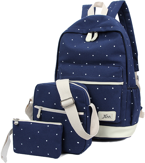 College Students' School Bag - Bag Style School - Free Transparent PNG ...