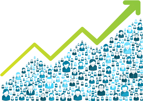 Review Growth Graph - Population Growth Clipart - Free Transparent PNG ...