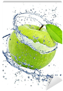 Green Water Splash Png Download - Apple Juice Splash Png - Free ...