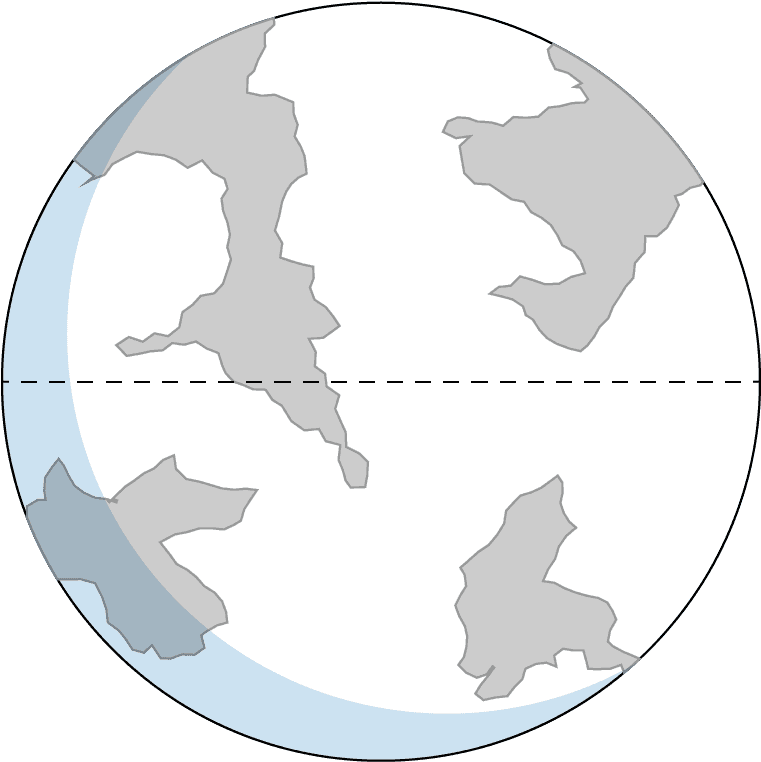 Download Begin By Identifying Major Contiguous Regions Of Ocean - Earth ...
