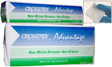 Download Non-woven Gauze 4″x4″ - Crosstex All Gauze Premium Non-sterile ...