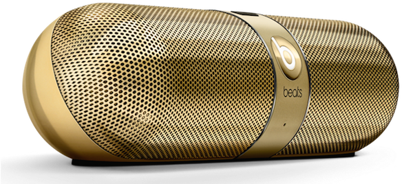 Download Beats By Dr - Beats Pill Gloss Gold PNG Image with No ...