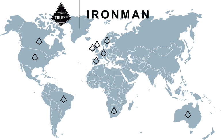 Download Ironman's Approach - World Map Grayscale Free PNG Image with ...