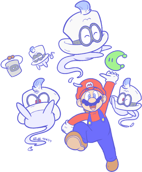 Photo - Mario Odyssey Cappy Fanart - Free Transparent PNG Download - PNGkey