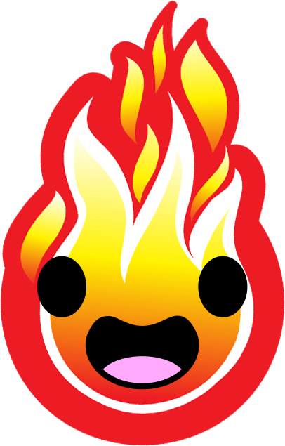Hot Fire Flame Emojis Messages Sticker-0 - Fire Ball - Free Transparent ...