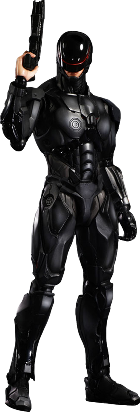 Download Robocop Png - Square Enix Play Arts Kai 2014 Robocop 3.0 ...