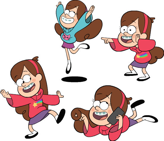 Download Gravity Falls Mabel Quotes - Polyvore Mabel Pines PNG Image ...