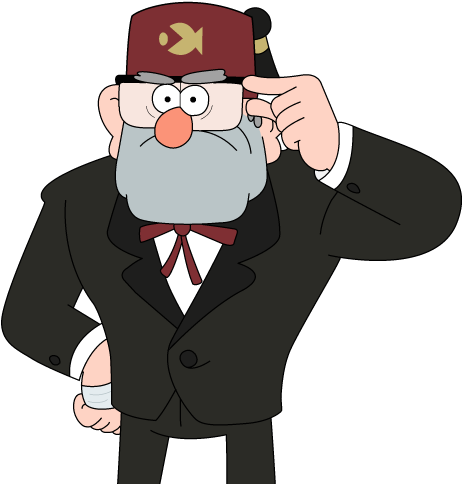 Download Grunkle Stand {dipper And Mable} Mr - Gravity Falls Stan Png ...