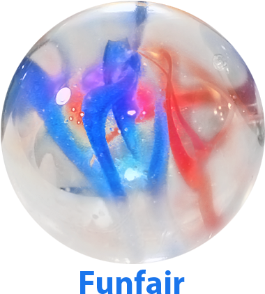 Download Giant Iridescent Glass "funfair" Marble - 10 Marbles PNG Image ...