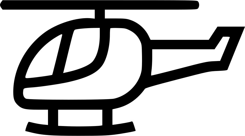 Police Helicopter - - Iconfinder - Free Transparent PNG Download - PNGkey