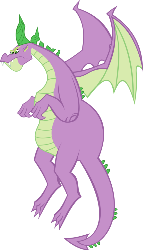 Vector Dragon Flying - Mlp Spikezilla - Free Transparent PNG Download ...