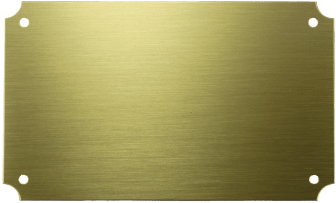 Download 3″ X 5″ Bright Gold Brass - Brass PNG Image with No Background ...