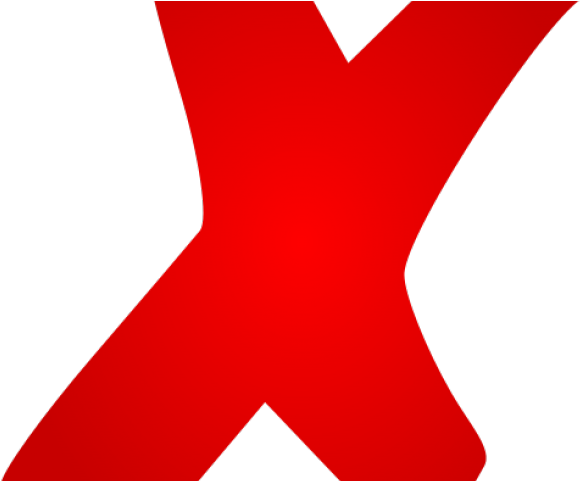 Red X No Background