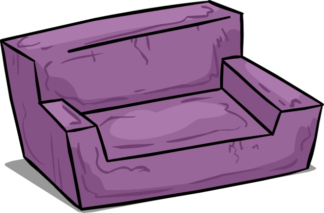 Stone Couch Sprite 015 - Chair - Free Transparent PNG Download - PNGkey