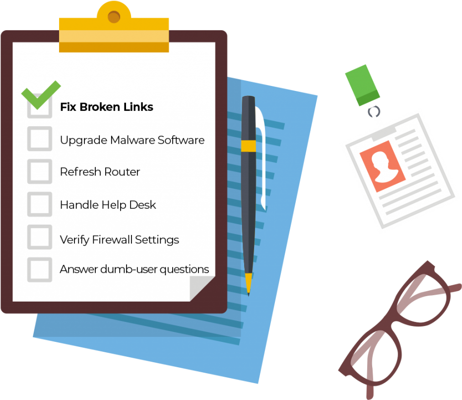 Download Clipboard-fix File Links - Illustration PNG Image with No ...