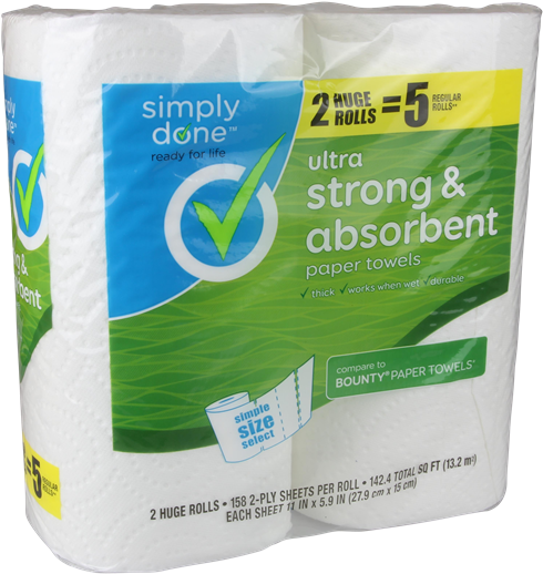 Download Simply Done Ultra Strong & Absorbent Simple Size Select ...