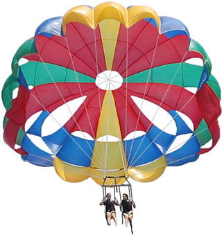 Download Parasailing In Ocean City, Md - Parasailing Png PNG Image with ...